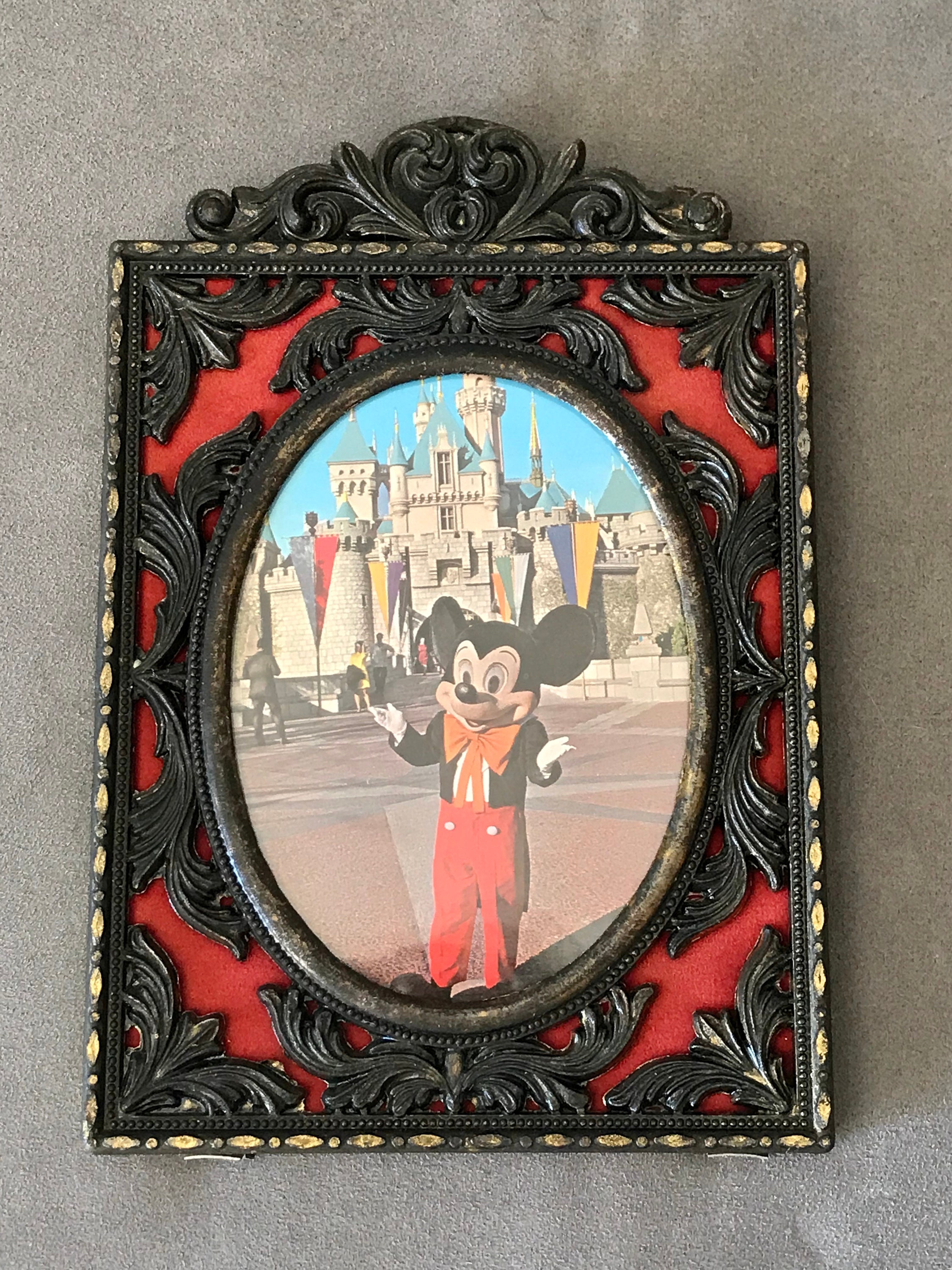 Antique Frame Featuring Vintage Mickey Mouse Postcard - Etsy UK