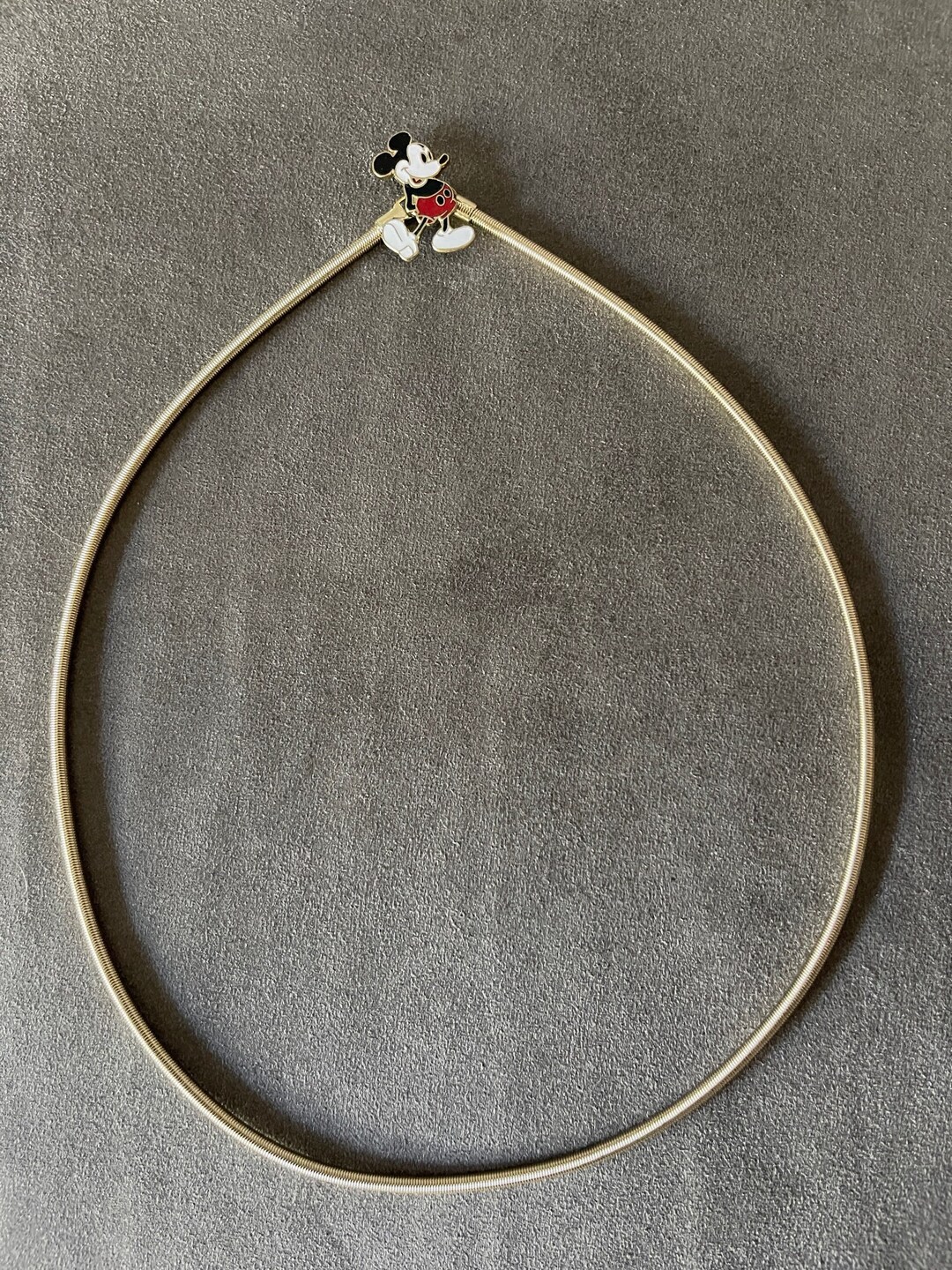 Vintage New Old Stock CHILD'S Mickey Mouse Spring Belt From Disneyland ...