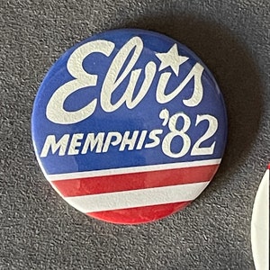 RARE Vintage 6 Piece Set of Elvis Buttons (set 5) - Etsy