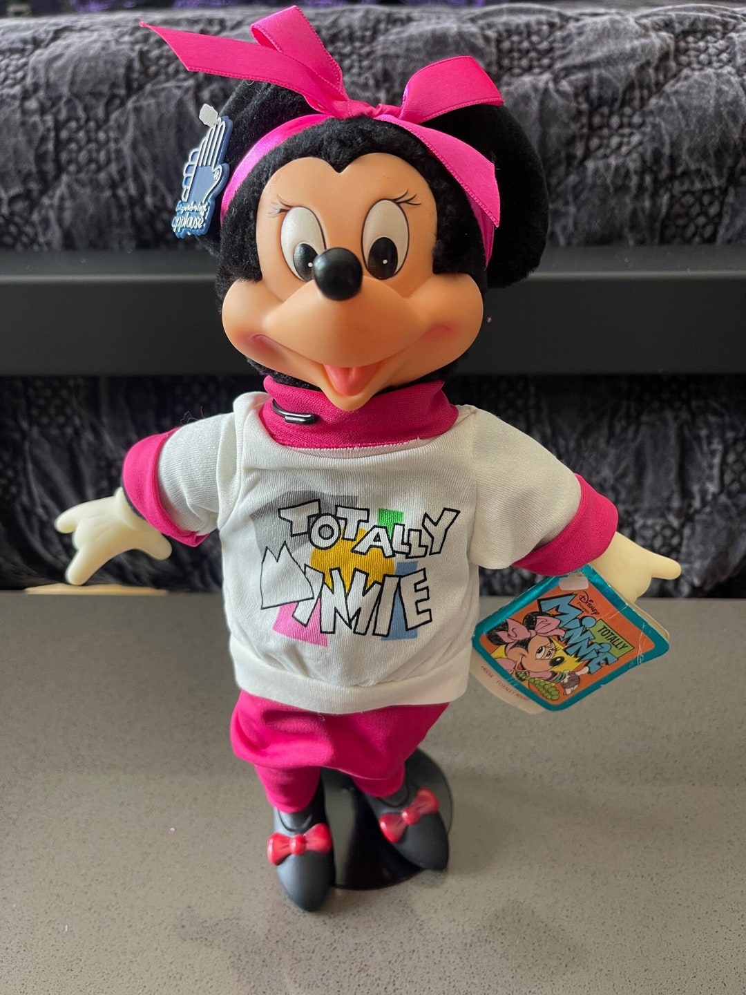 Vintage 1980's Totally Minnie Mouse Plush by Applause Tags Still ...
