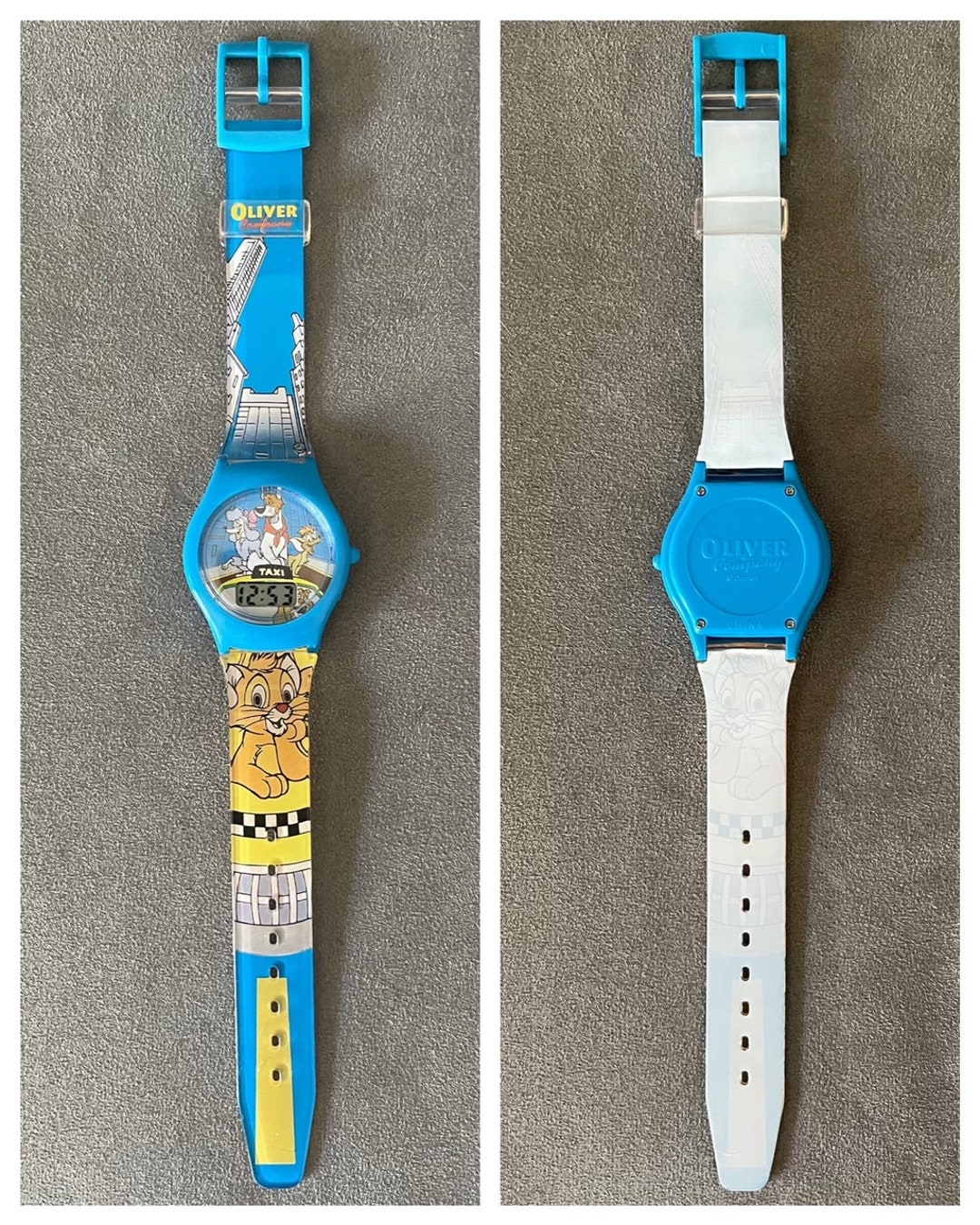 Vintage Disney Oliver & Company Digital Watch - Etsy