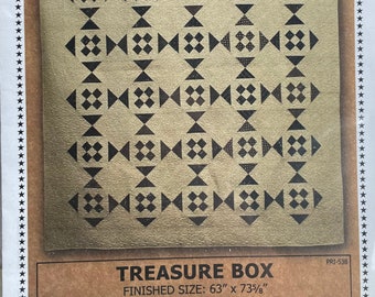 Treasure Box Quilt Pattern - Etsy