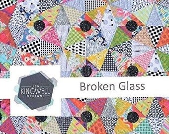 Broken Glass Quilt Pattern - Etsy