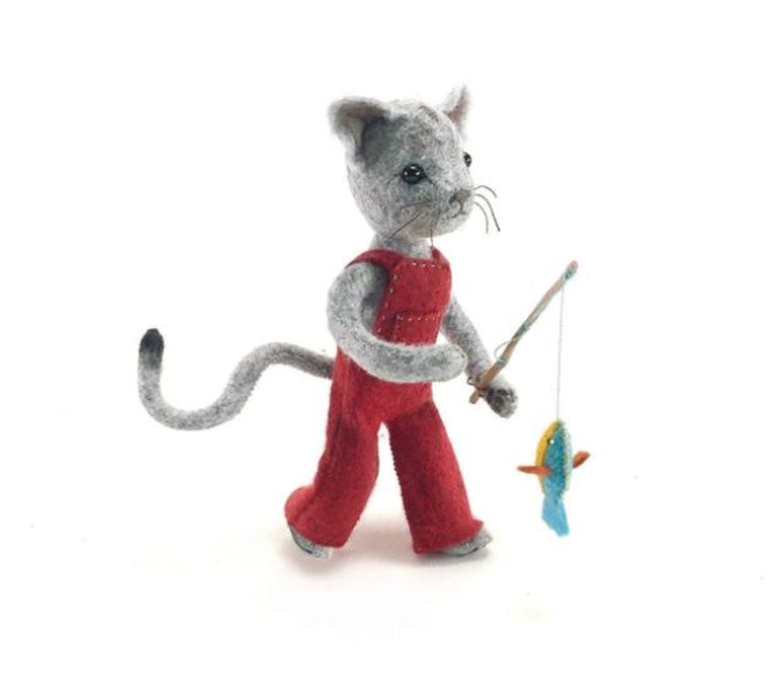 Calvin the Cat, A Hand-stitching Project - Etsy