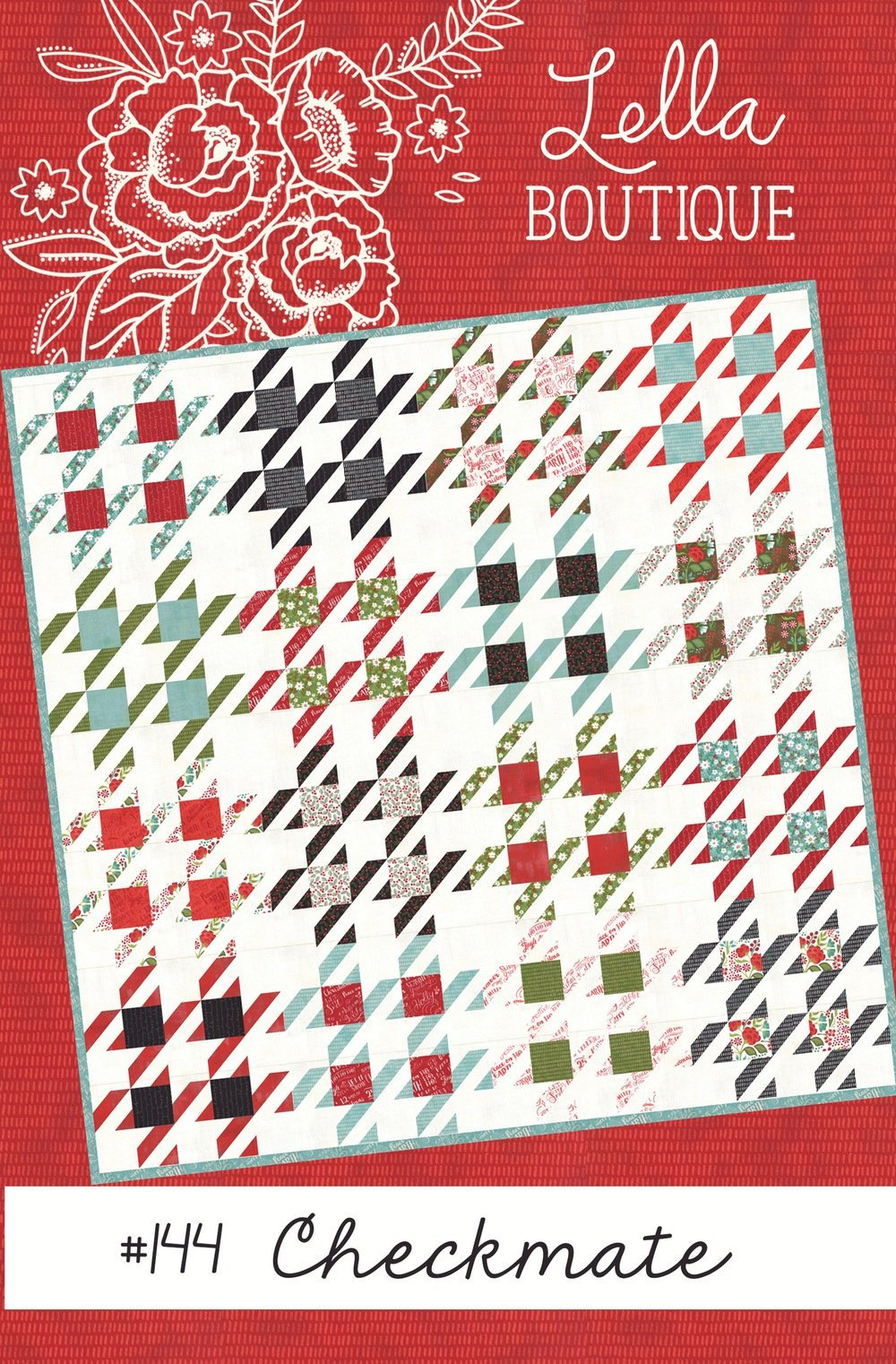 Checkmate Quilt Pattern - Etsy
