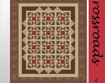 Arkansas Crossroads Quilt Pattern W/ Video Tutorial - Etsy