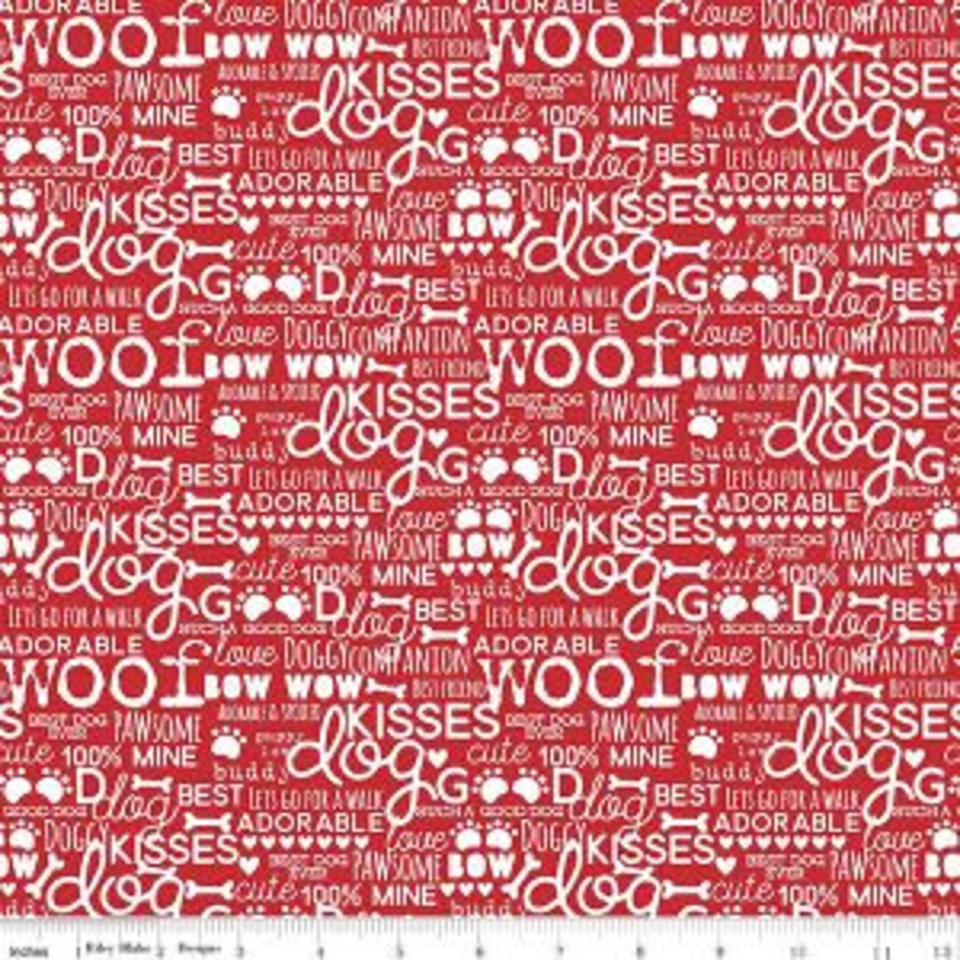 Cooper, Words, Red - Etsy
