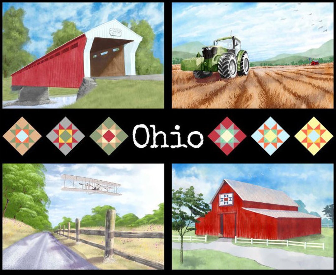 All Ohio Shop Hop, Ohio Panel - Etsy