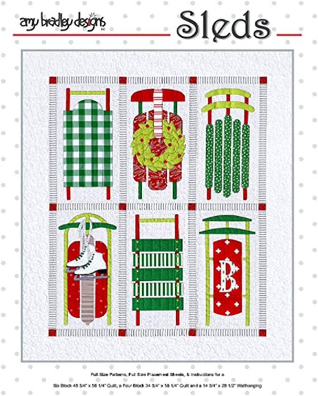 Sleds Quilt Pattern - Etsy