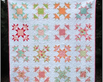 Diamond Chain Star Quilt Pattern - Etsy