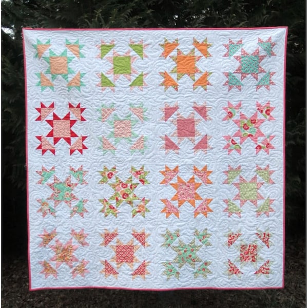 Carpenter Star Quilt Pattern - Etsy