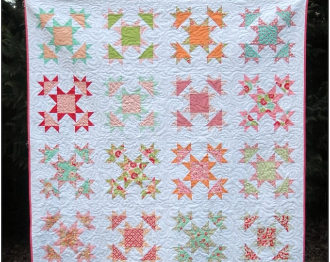 Vintage Star Quilt Pattern - Etsy