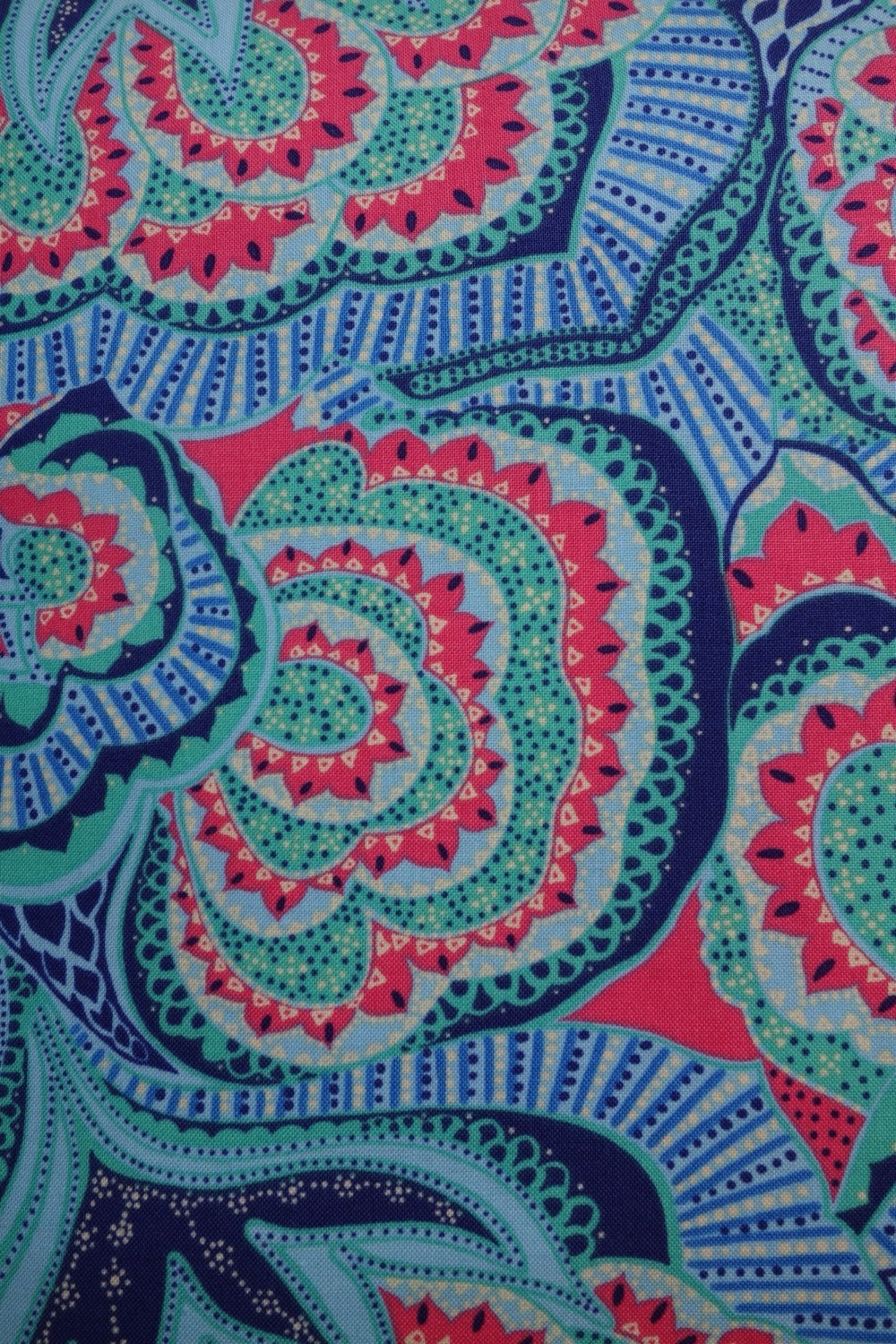 Amy Butler Hapi Oasis Design Azure Cushion Cover/pillow 45cm | Etsy