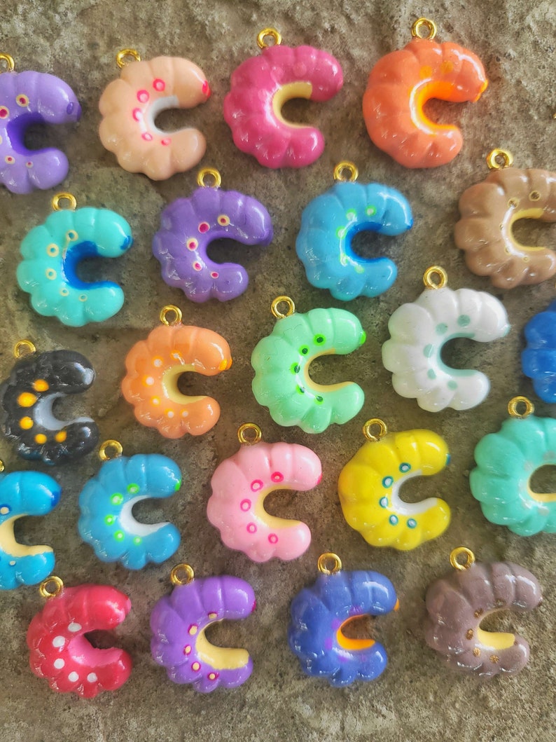 The Larvae Collection: Handcrafted Airdry Clay Desk Friend and Charms ...