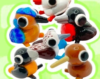 Neon Toadstools: Handcrafted Polymer Clay Desk Friends and Charms ...