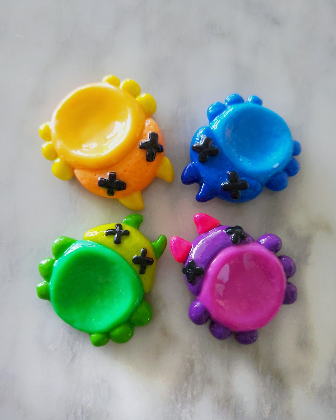 Worry Bugs: Handcrafted Polymer Clay Anxiety Buddy/worry Stones ...