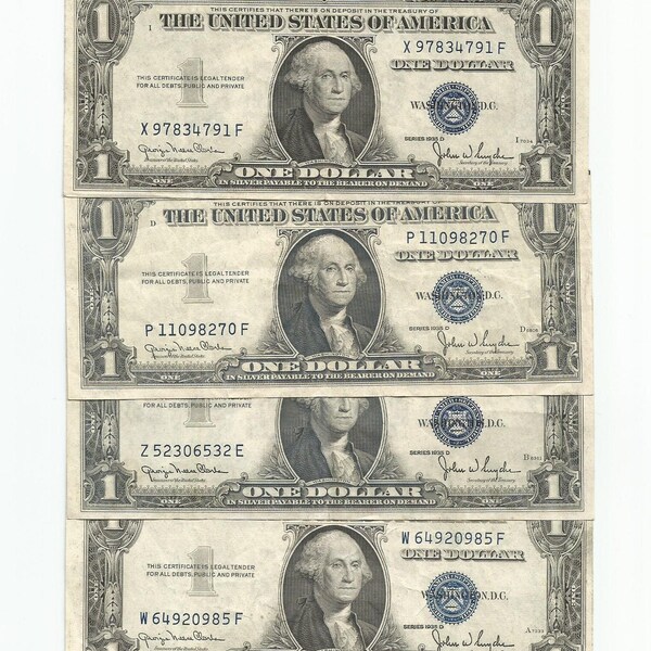 Us Paper Currency - Etsy
