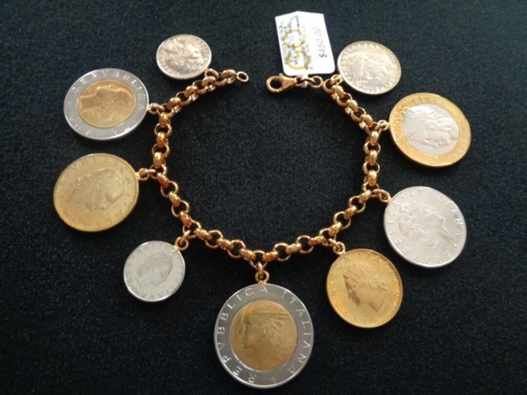 Repvbblica Italiana Italy Italian Lira Coins Various Denominations 9 ...