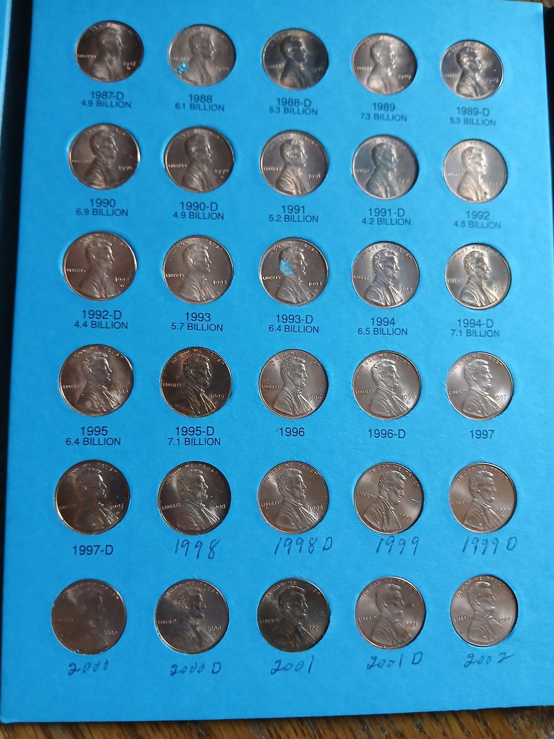 Collection of Pennies 3 Indian Head and 71 Lincoln One Cent US Coins in ...