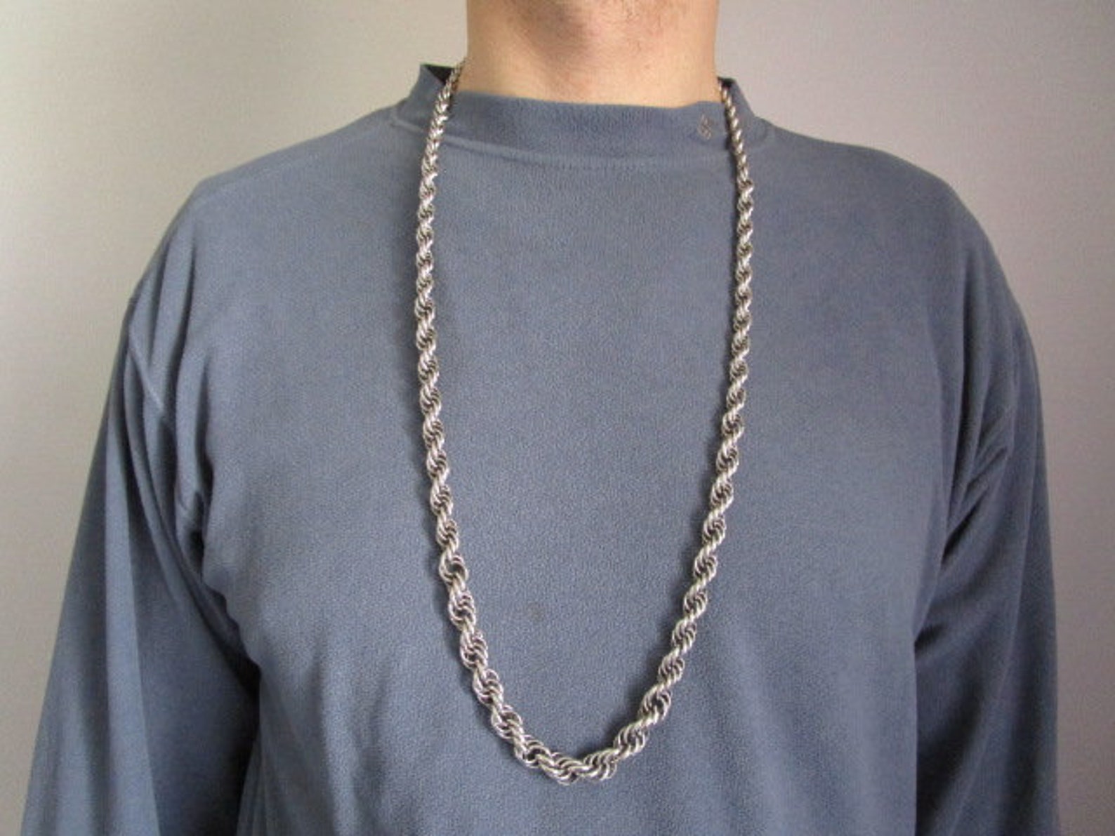 Awesome Vintage MONET Heavy Chunky Silver Tone Metal Twist | Etsy