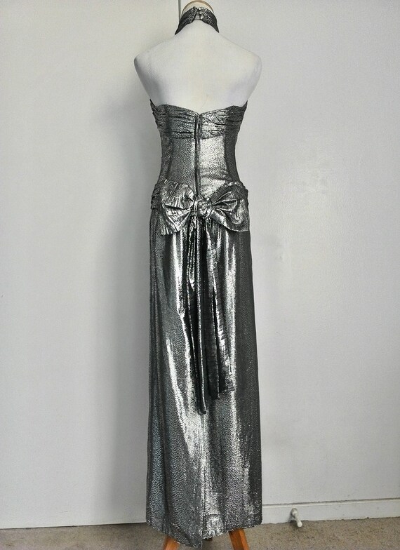 Amazing Vintage JACKIE ROSEN Couture Pewter Silver Me… - Gem