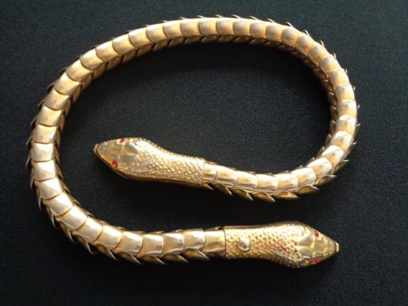 Amazing Art Deco Antique PAT PEND Two Headed Gold Plated - Etsy