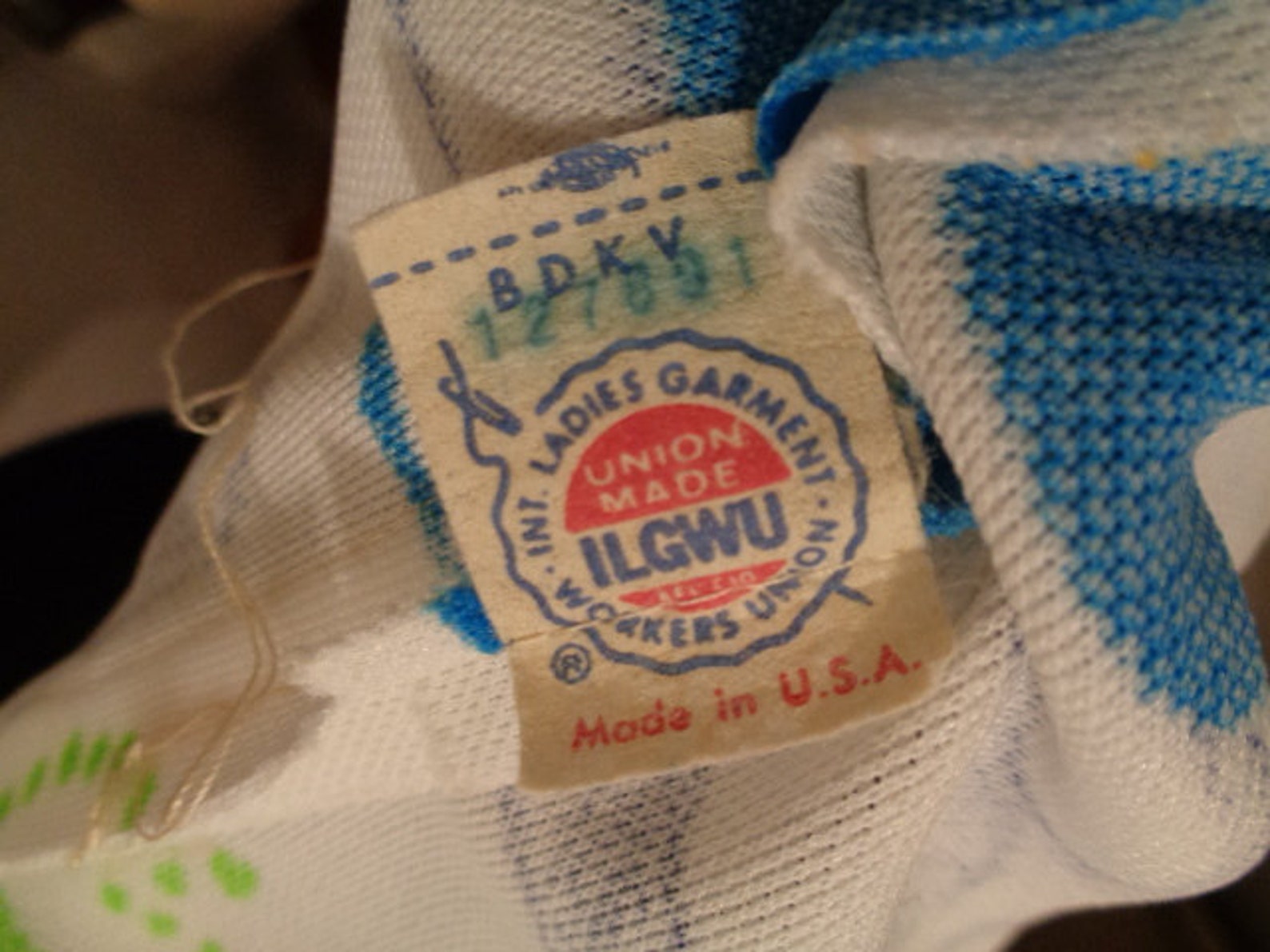 Vintage Union Made ILGWU Pretty High Neck Turtleneck Full - Etsy