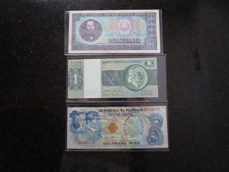 Five Banknote Collection Including US Series 1957 Dollar Bill - Etsy