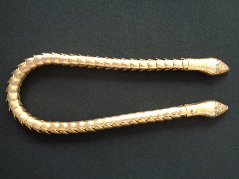 Amazing Art Deco Antique PAT PEND Two Headed Gold Plated - Etsy