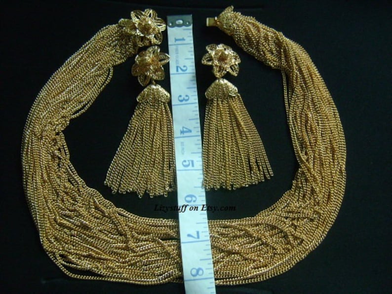 Superb NAPIER Pat. Pend. Multiples Chain 36-Strands Filigree | Etsy