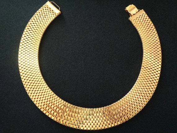 Rare Vintage Demas DL Auld Yellow Gold Plated Metal B… - Gem