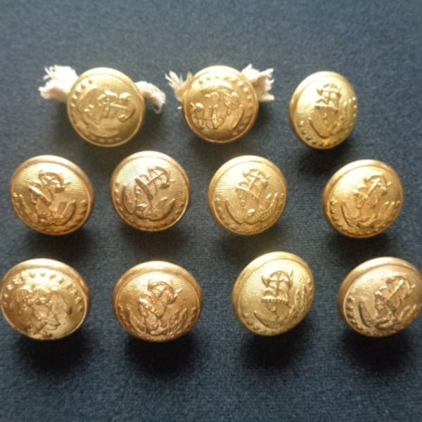 Us Navy Buttons - Etsy