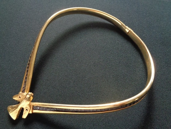 Unusual Unique Design Vintage Jewelry Yellow Gold Pla… - Gem