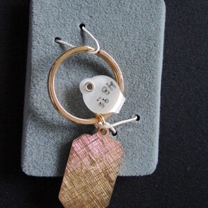 Vintage ANSON Yellow Gold Tone With Snake Skin Leather Inlay ...