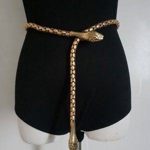 Rare Vintage Victorian Gold Tone Metal Mesh Popcorn Link Chain Two ...
