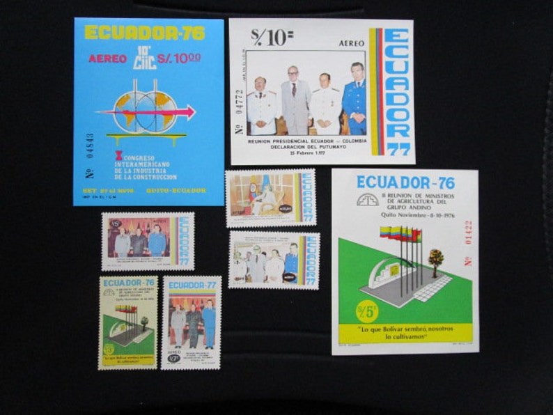 Awesome Foreign Stamp Collection Souvenir Sheets, Booklets Etc Lot UK ...