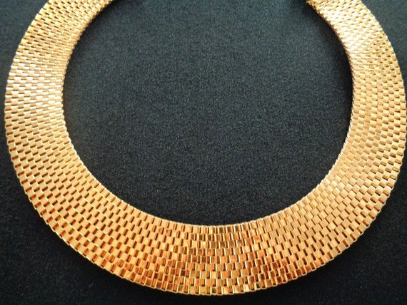 Rare Vintage Demas DL Auld Yellow Gold Plated Metal B… - Gem