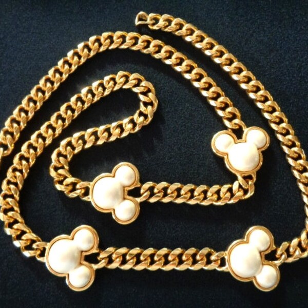 Mickey Necklace - Etsy