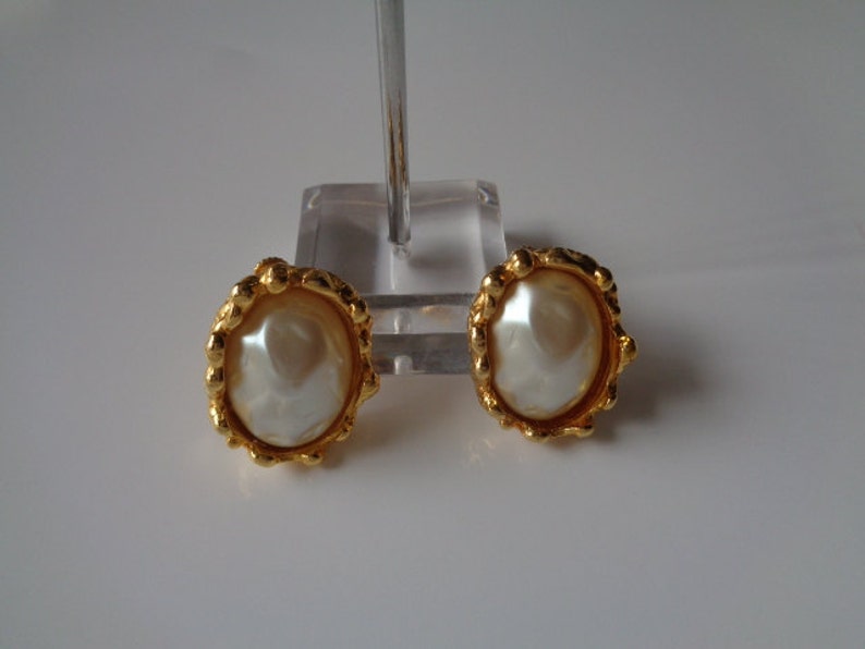 Stunner BIG Dangle Drop Pendant Baroque Pearls Imitation Pearl - Etsy