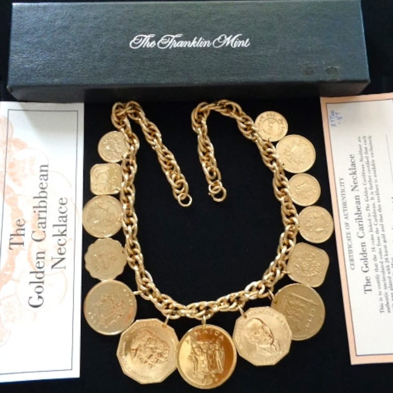 Bahamian Coin Chain - Etsy