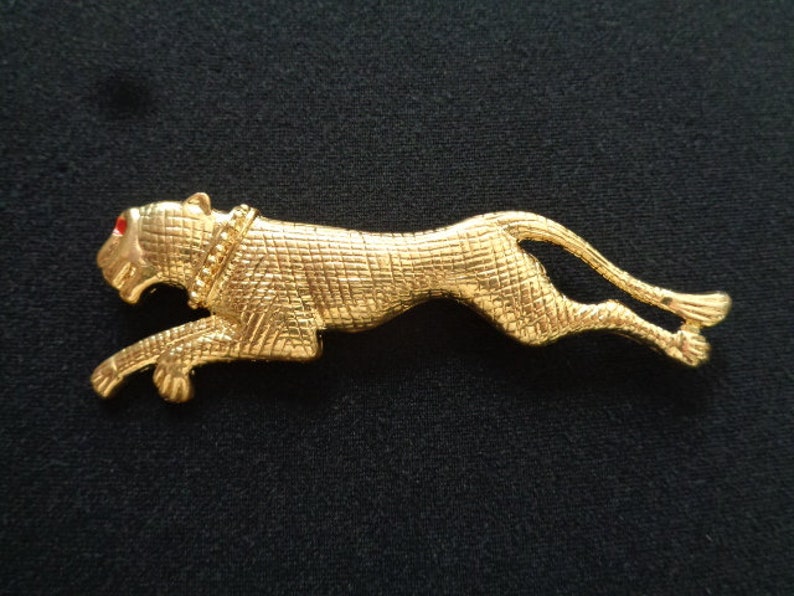 Lot 2 Piece Wild Animals Cougar Puma Panther or Crouching Tiger ...