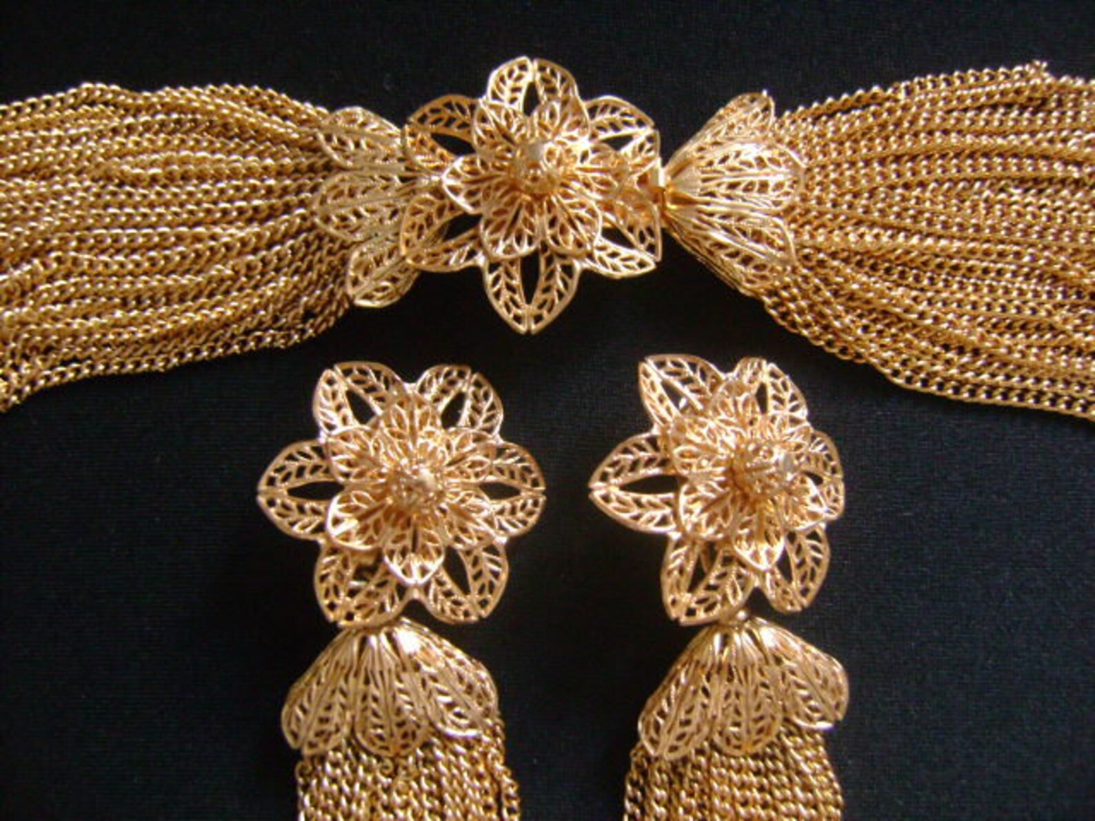 Superb NAPIER Pat. Pend. Multiples Chain 36-strands Filigree - Etsy