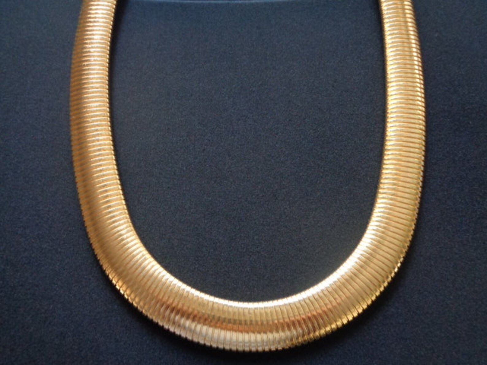 Gorgeous RETRO Mod Vintage Accessories Shiny Gold Tone Metal - Etsy