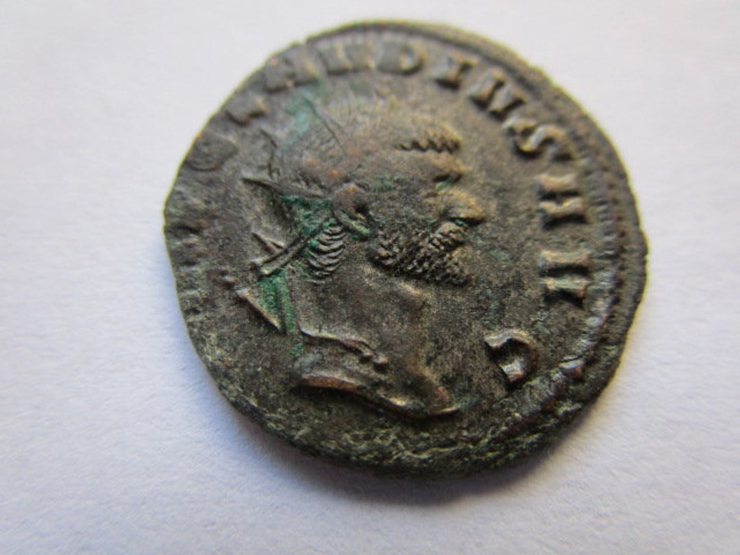 Ancient Roman Claudius II Gothicus Imperial Coin 268-270 AD Bronze ...
