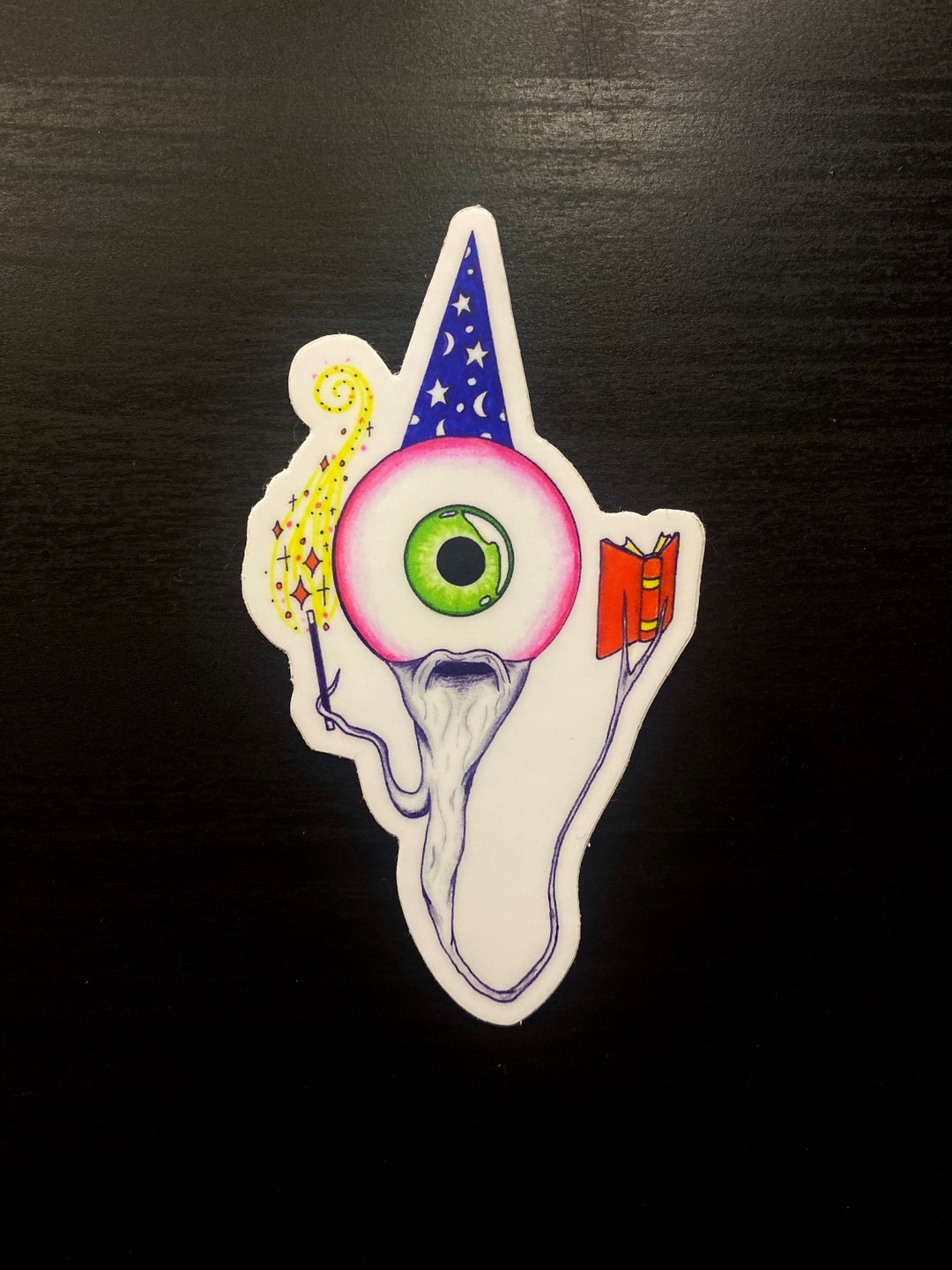Eyeball Wizard Die Cut Vinyl Sticker Matte - Etsy