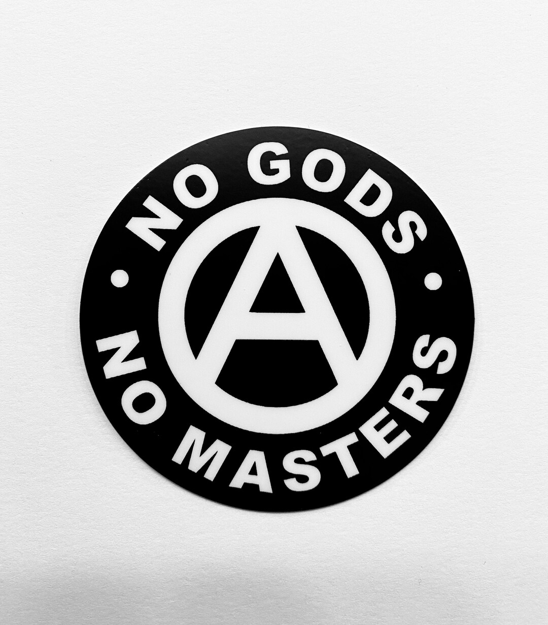 No Gods No Masters - Vinyl Sticker - Matte or Holographic - Etsy