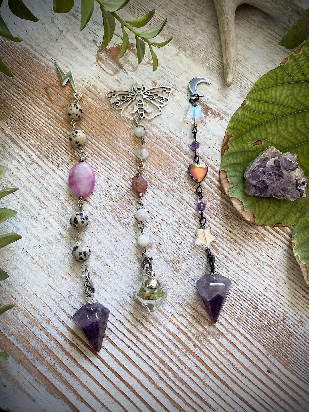 Pocket Pendulum - Dowsing , Crystal , Divination Tool , Spiritual Tool ...