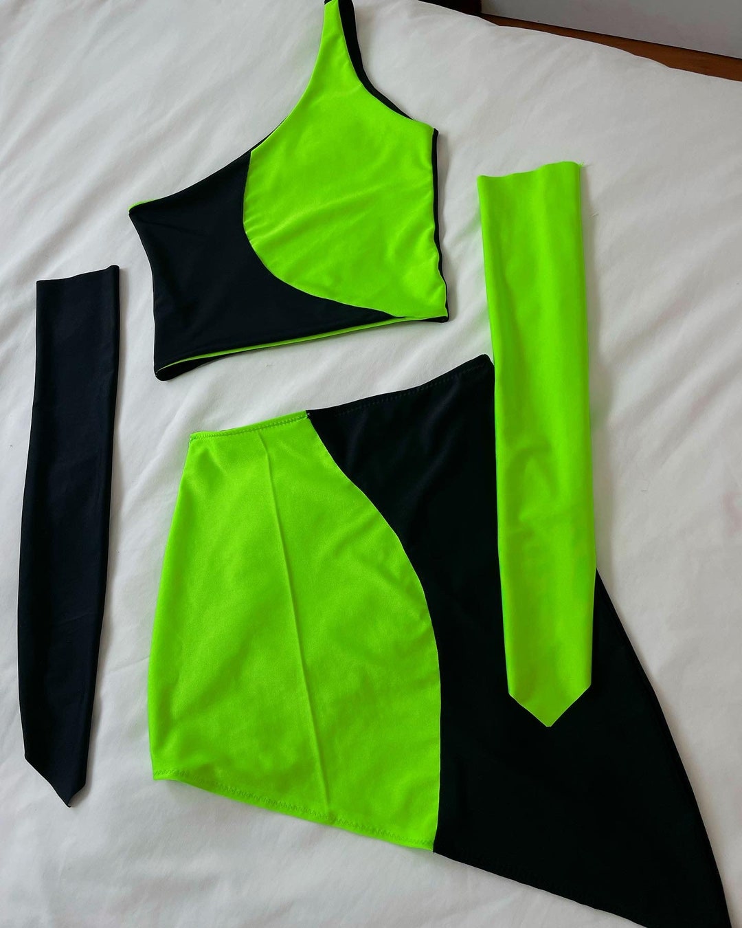 Shego Costume Two Piece Set With Gloves Kim Possible Shego Costume ...