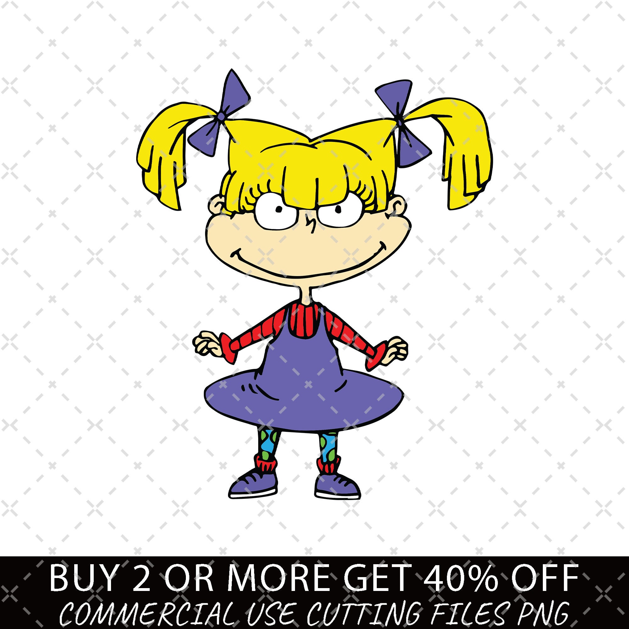 Melanin Afro American Rugrats Svg Layered Item, Clipart, Cricut ...