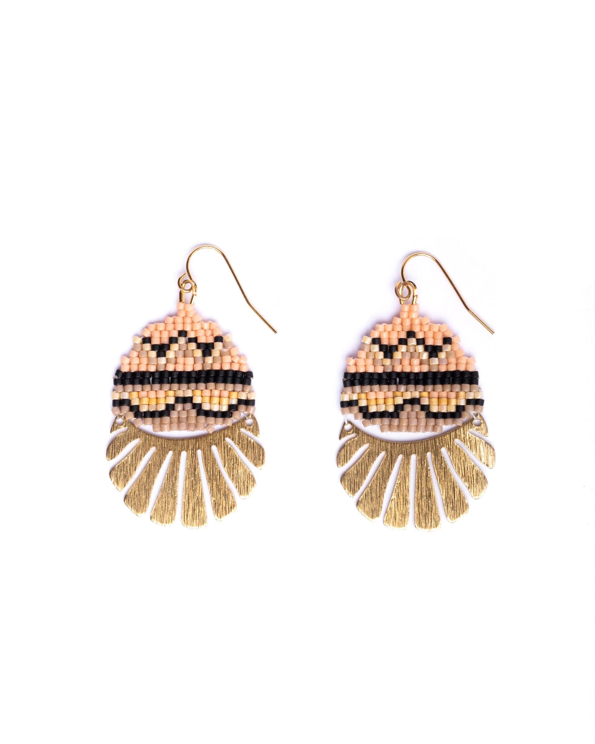 Beaded Handwoven Santa Fe Drops - Etsy